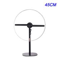 China Dustproof 45cm Smart WiFi 3D Hologram Projector Fan 175W for Airports Hotels for sale