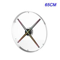 China 65CM 3D Hologram Fan Projector with 64.5×64.5CM Display and 2450cd/m² Brightness for Entertainment Venues for sale