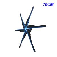 China 70CM Holographic 3D Projection Fan with 3000cd/m² Brightness and 176° Viewing Angle for Museums and Education for sale