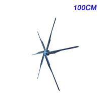China ZXTLCD S9L 85×85cm Holographic 3D Projection Fan with 2800×1024 Resolution and 215W Power for sale