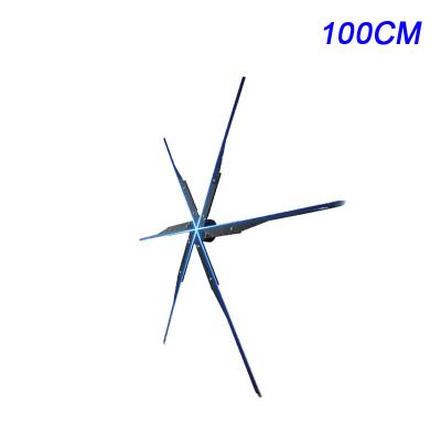 China ZXTLCD S9L 85×85cm Holographic 3D Projection Fan with 2800×1024 Resolution and 215W Power for sale