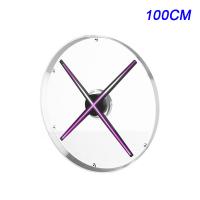 China ZXTLCD S9L 85×85cm Holographic 3D Projection Fan with 2800×1024 Resolution and 215W Power for sale