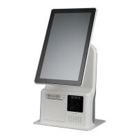China 15.6 inch Ergonomic Self Service Touch Screen Kiosk with Adjustable Height 1920x1080 for sale