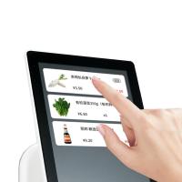 China 15.6 inch Ergonomic Self Service Touch Screen Kiosk with Adjustable Height 1920x1080 for sale