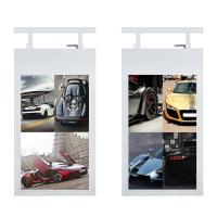 China Dual Sided Digital Window Signage 55-inch High Brightness 2500 Nits Sunlight Readable LCD Display for sale
