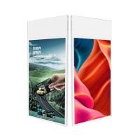 China High Brightness Dual-Sided LCD Digital Signage Display with Aluminum Alloy Frame for Window Advertising for sale