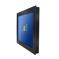 China IP65 Metal Case Industrial Touchscreen PC with 12-36V DC Power and Fanless Design for Harsh Environments for sale
