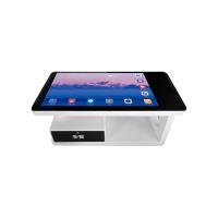 China 55 Inch Android Touch Screen Coffee Table with WiFi, 10-Point Multi-Touch and 350 cd/㎡ Brightness for Home and Business for sale