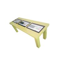 China 21.5 Inch Smart Touch Screen Coffee Table with 10-Point Capacitive Touch and 350 cd/㎡ Brightness for sale