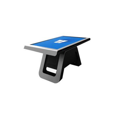 China 43-Inch Waterproof Smart LCD Interactive Touch Table with 10-Point Multi-Touch and Dual OS Support for Commercial Use for sale