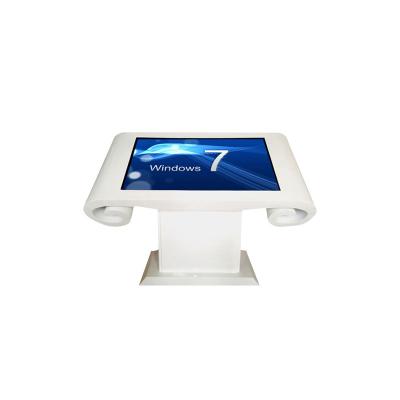 China 43-Inch Intelligent Touch Screen Table with 10-Point Capacitive Touch and Dual OS Support for Digital Calligraphy for sale