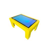China 43-Inch Children's Smart Touch Table with 10-Point Capacitive Screen, 350 cd/㎡ Brightness & Dual OS Support for sale
