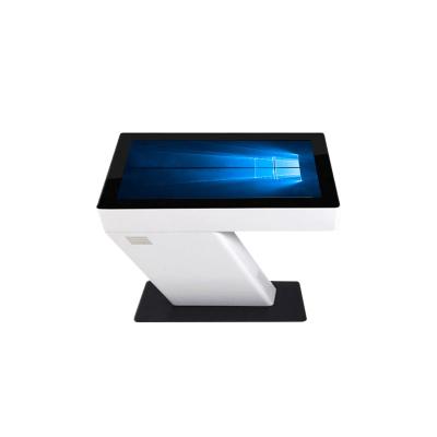 China 43-inch Z-shaped Interactive Touch Table with 10-point Capacitive Touch, 1920x1080 Resolution for Business Applications for sale