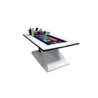 China 43 inch 4K Interactive Smart Touch Table 350 cd/m² Indoor Multitouch Table for sale
