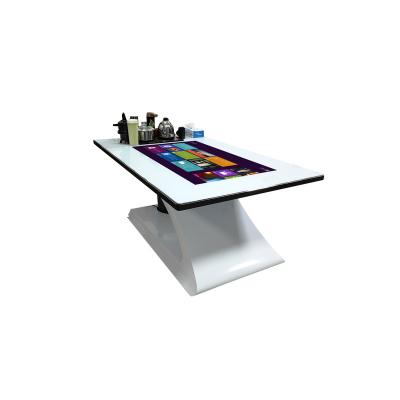 China 43 inch 4K Interactive Smart Touch Table 350 cd/m² Indoor Multitouch Table for sale