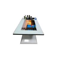 China 43 inch 4K Interactive Smart Touch Table 350 cd/m² Indoor Multitouch Table for sale