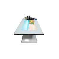 China 43 inch 4K Interactive Smart Touch Table 350 cd/m² Indoor Multitouch Table for sale