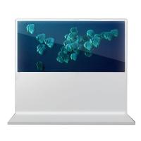 China 49-Inch Android Transparent OLED Digital Signage with 8-Array Mic, 80% Transmittance and 500 Nits Brightness for sale