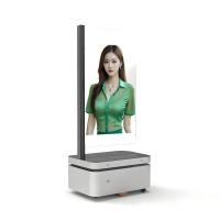 China 55-inch 4K OLED Transparent Digital Signage with AI Human Interface and 12+ Hour Battery Life for Commercial Applications for sale