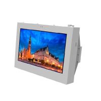 China 43 49 55 65 Inch 4K LCD Advertising Kiosk with Touch Screen and 8-Array Mic for Indoor Digital Signage for sale