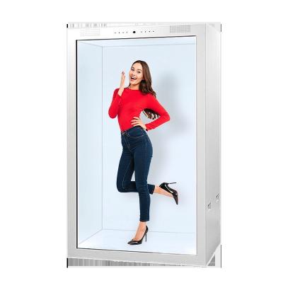 China Android Transparent LCD Hologram Display Box 32-65 Inch with 4G Connectivity and Touchscreen for Retail Advertising for sale