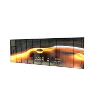 China 3mm Ultra-Thin Flexible Transparent LED Film Screen with 83% Light Transmittance and 3840Hz Refresh Rate for Glass Video Walls for sale