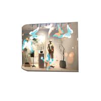 China P3.5 1920Hz LED Holographic Film Screen - 90% Transparency Flexible Display for Commercial & Architectural Applications for sale