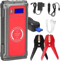 China 5W Wireless Jump Starter Power Packs 12000mAh Multifunction Portable for sale