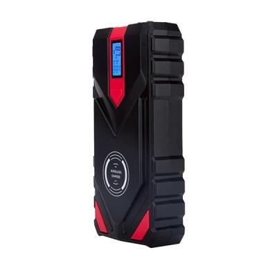China Wireless Multi Function Jump Starter Lithium Battery 12000mah 12V for sale