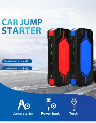China A42 12V Car Battery Jump Starter Power Packs Booster Portable USB Charger for sale