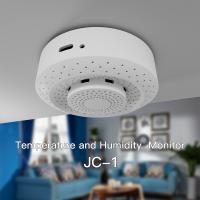 China Smart home Air Quality Monitor Ceiling mounted Indoor Temperature And Humidity Monitoring for sale