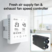 China New Product Releases VOC PM2.5 CO2 HVAC Ventilation System WIFI 0-10V PWM Fan Controller for sale