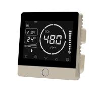 China Smart Digital Ventilation Controller With Touch Key Control Real Time Air Quality Monitoring for sale