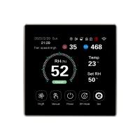 China Fresh Air Dehumidification Controller For HRV ERV System With PM2.5 CO2 Real Time Monitoring Used For AC EC DC Fans for sale