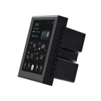 China 4 Inch Color Touchscreen Smart HVAC Controller With Real Time CO2 PM2.5 VOC Monitoring for sale