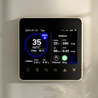 China Exhaust Supply Fan Fresh Air Smart HVAC Controller With VOC PM2.5 CO2 Monitoring for sale