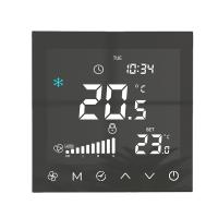 China Indoor Temperature Smart Wifi Thermostat Cooling Heating FCU Thermostat for sale