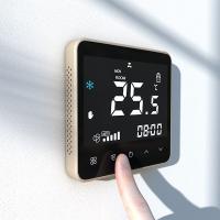 China Smart Wifi Heating And Cooling Thermostat Central Air Conditioner FCU Thermostat Controller for sale