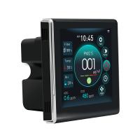 China Tuya WiFi Remote Smart HVAC Controller 4 Inch LCD Screen With VOC PM2.5 CO2 Monitoring for sale