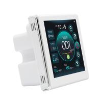 China ModBus RTU WiFi Smart HVAC Controller With 4 Inch LCD Real Time CO2 PM2.5 VOC Monitoring for sale
