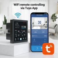 China Smart Air Management Controller with 4 Inch Touchscreen WiFi Connectivity Real Time CO₂ PM2.5 VOC Monitoring for sale