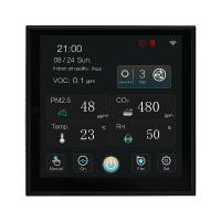 China 4 Inch LCD Color Touch Screen Smart HVAC Controller With CO2 PM2.5 VOC Real Time Monitoring Ventilation System for sale