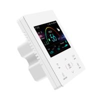 China 4.3 Inch LCD Intelligent Airflow Adjustment Real Time Air Quality Monitoring Ventilation Controller for sale