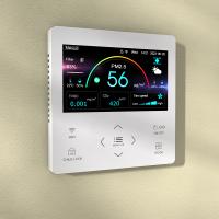 China 4.3 Inch LCD Color ERV Smart HVAC Controller With Ventilation System Parts Management Solution for sale
