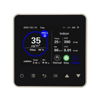 China Energy Saving Ventilation Smart HVAC Controller With Real Time Data Acquisition Easy Install for sale
