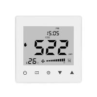 China WiFi Smart Fresh Air Controller With PM2.5 CO2 VOC Detector 3 Speed Ventilation Control Panel for sale