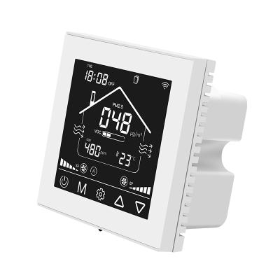 China Energy Saving Intelligent Fresh Air System LCD Control Panel For Home Commercial Ventilation for sale