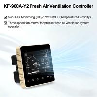 China Commercial Home Digital Ventilation Controller Smart HVAC Fresh Air Control Panel for sale