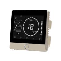 China Intelligent HVAC Fresh Air Controller With Touch Button Operation Direct Fan Speed Output for sale