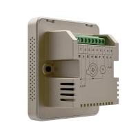 China LCD Display Fan Coil Thermostat With Heating Cooling Ventilation Adjustable Fan Speed for sale